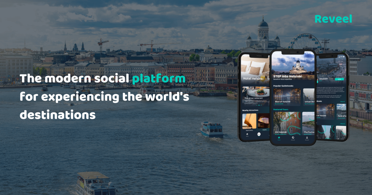 Reveel - Create, share and find guidebooks and digital tours of your favorite destinations